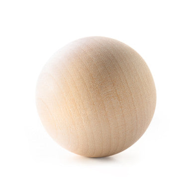 2" Solid Maple Wood Balls – Premium Craftparts Hardwood Spheres